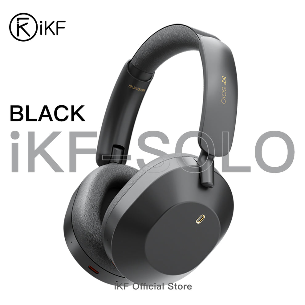 iKF Solo Wireless Bluetooth Headphones Active Noise Cancellatio – iKF Official Store